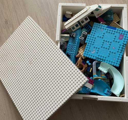 Конструктор lego с ящиком для девочек
