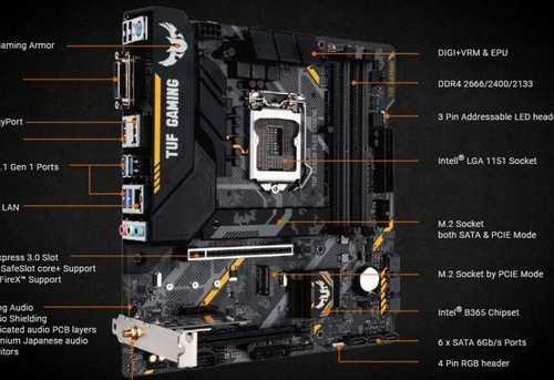 Asus TUF B360M-plusgaming