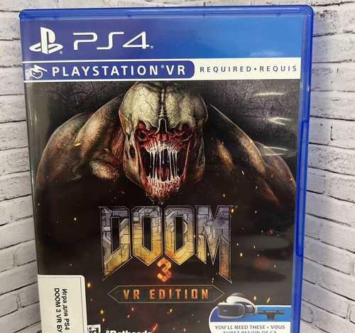 Игра для PS4 doom 3 VR