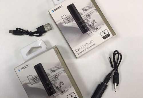 Bluetooth аудио-ресивер (AUX) Deppa, акб 90 mAh