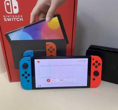 Игровые приставки Nintendo Switch oled (HEG-001)