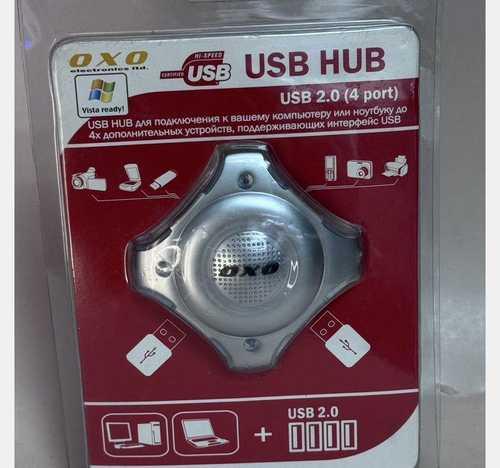 Новый USB HUB Usb 2.0 (4 port) OXO