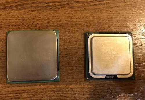 Процессор Intel Pentium D 945 и AMD Sempron 2001