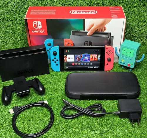 Nintendo switch 128GB + Игры rev 1