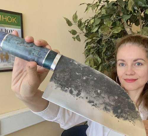 Кухонный шеф-нож сербский ручной работы