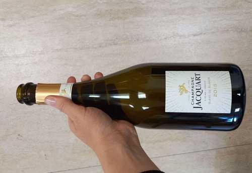 Пустая бутылка шампанского Jacouard