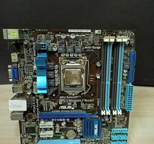 Материнская плата asus P7H55-M LGA1156
