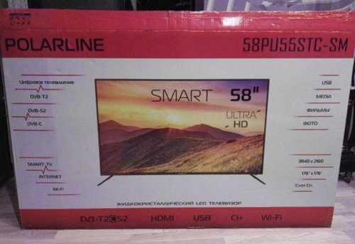 58" Телевизор LED Polarline 58PU55STC-SM