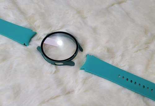Браслет и бампер на Samsung Galaxy Watch 4 44mm