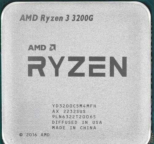 Процессор AMD Ryzen 3 3200G