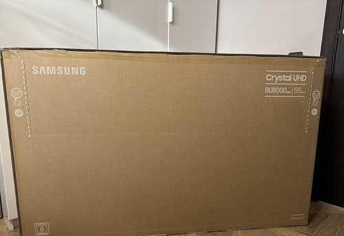 Новый 4K телевизор 55" Samsung UE55BU8000U