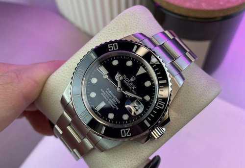 Часы мужские Rolex submariner black #2020158