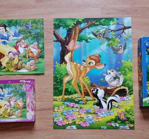 2 maxi пазлы, серии Disney