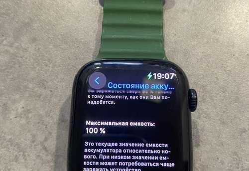 Часы apple watch 7 45 mm