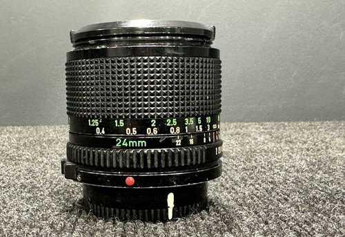 Объектив Canon FD 24 mm F2.0