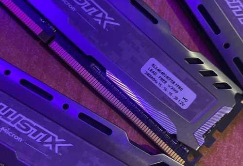 Оперативная память ddr4 12gb crucial ballistix