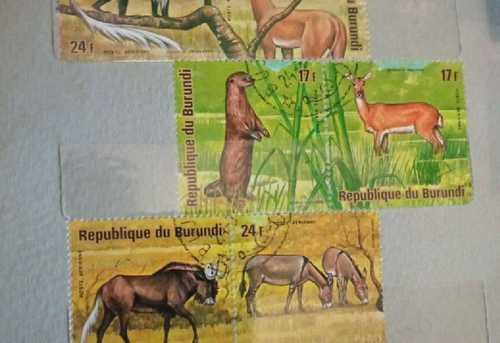 Почтовые марки редкие"Флора и фауна "