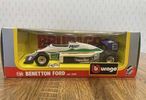 Bburago 1 24 Benetton Ford
