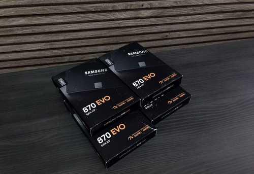 Новые SSD Samsung 870Evo 500GB