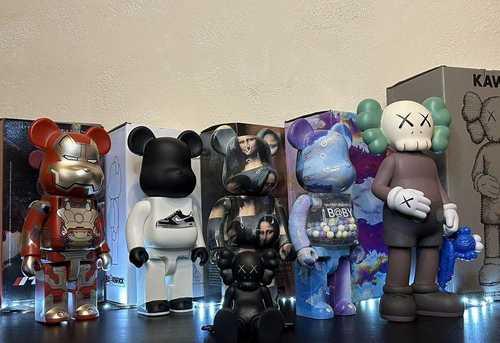 Фигурка bearbrick 28 см kaws 10 см / 32 см