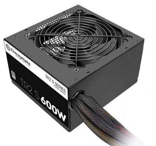 Блок питания Thermaltake ATX 600W TR2 S 80 plus white 24pin apfc 120mm fan 5xsata RTL