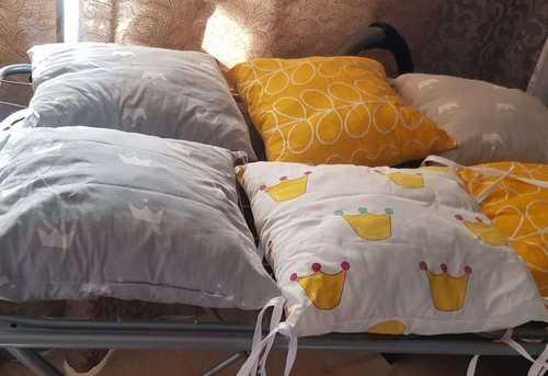 Подушки 6 шт. в детскую кровать