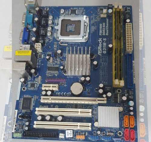 Материнская плата lga 775 ddr2