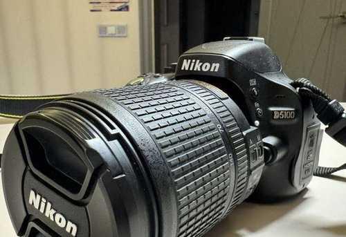Фотоаппарат Nikon D5100 + зум-объектив