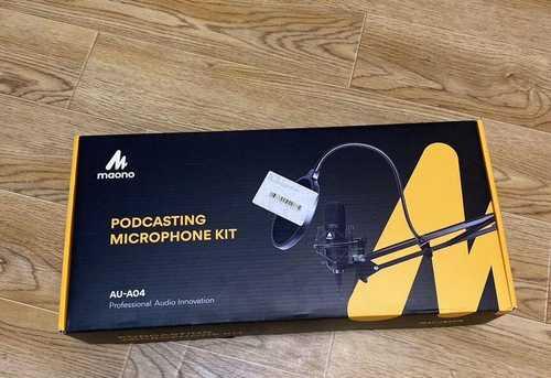 Микрофон для подкастов Maono AU-A04