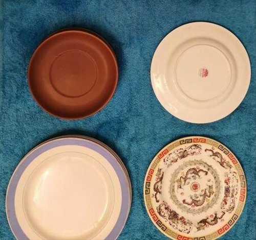 Посуда, набор тарелок СССР, части сервиза