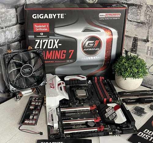 Комплект i7 6700k / Z170 / 16GB / Gammaxx 400