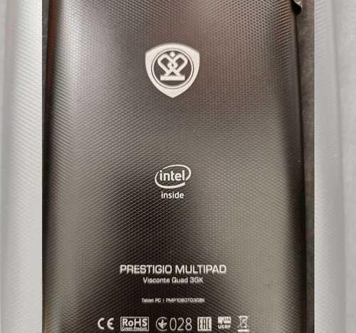 Планшет prestigio multipad visconti quad 3gk