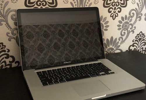 MacBook Pro 15 (2008), 250 ГБ, Core 2 Duo, 2.6 ГГц, RAM 2 ГБ, GeForce 8600M GT 0.5 ГБ