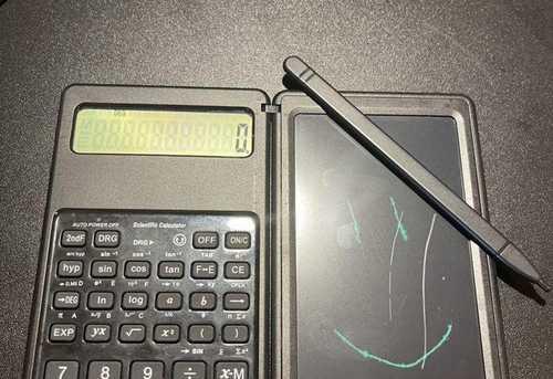 Калькулятор с графическим планшетом