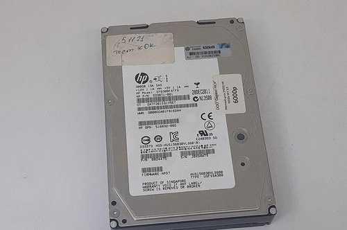 Жесткий диск SAS 300gb 15000rpm HP бу