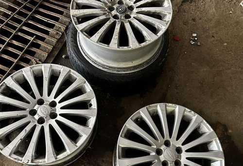 Диски оригинал r18 subaru legacy bm br b14 gt