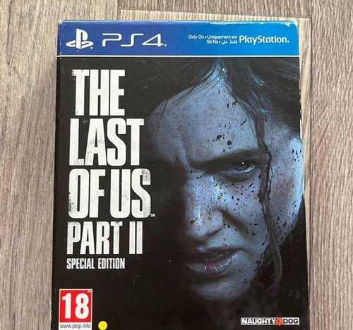 Диск ps4 The last of us 2 коллекционное издание