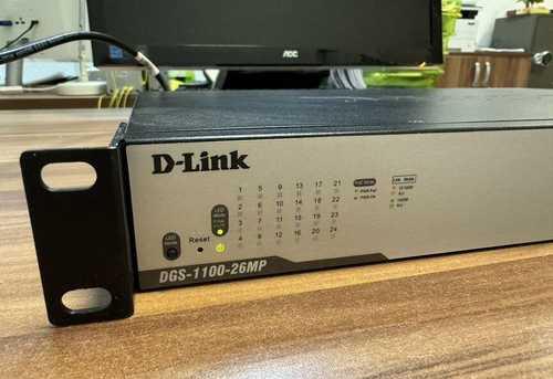 Коммутатор D-Link EasySmart DGS-1100-26MP