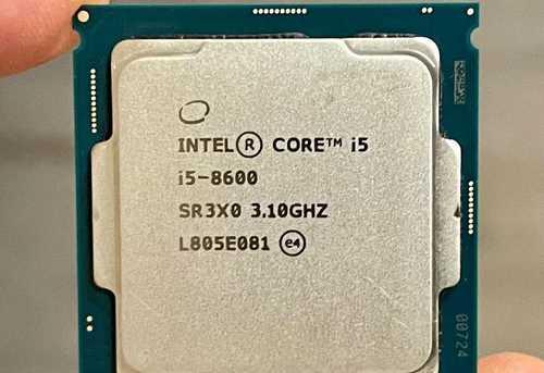 Процессор intel core i5 8600