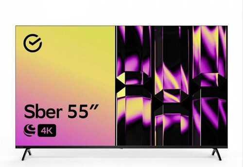 Новый телевизор sber 55" UHD4K SMART TV