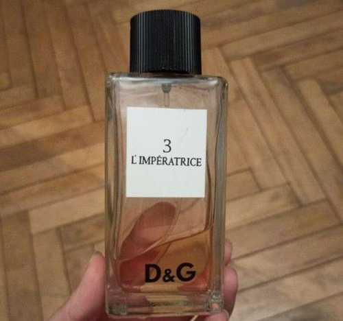 3 L'imperatrice, D&G 100 мл