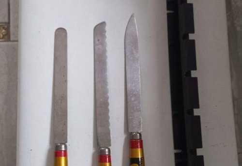 Набор ножей хохлома СССР