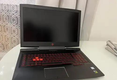 Ноутбук HP omen игровой GTX1050 17,3"