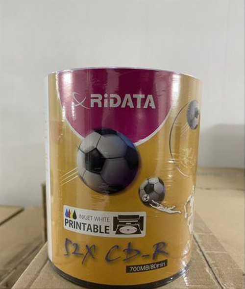 CD-R Диски Ritek (RiData) CD-R 700Mb 52x Printable