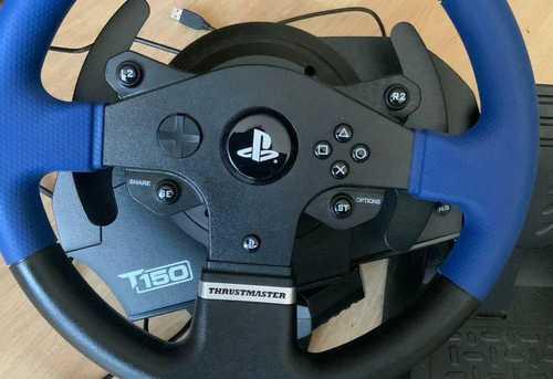 Руль ThrustMaster T150 Force Feedback черный