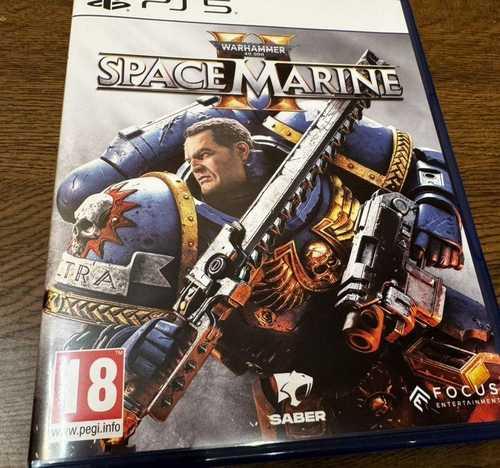 Warhammer Space Marine 2 Диск на ps5