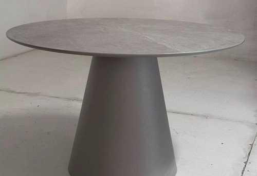 Стол lauri 120 цвет S-6 / светло-серый