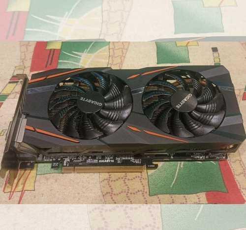 Видеокарта Radeon Gigabyte Rx580 8gb