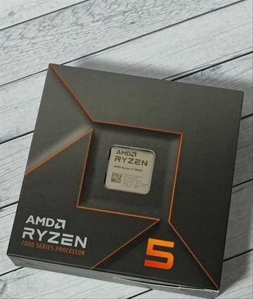 Процессор AMD ryzen 5 7600x BOX AM5, новый