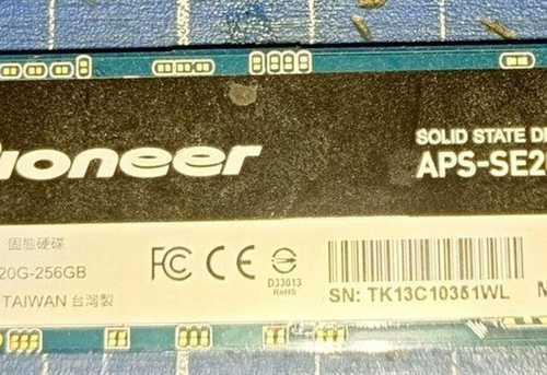 SSD Pioneer APS-SE20G M.2 nvme 256 Гб
